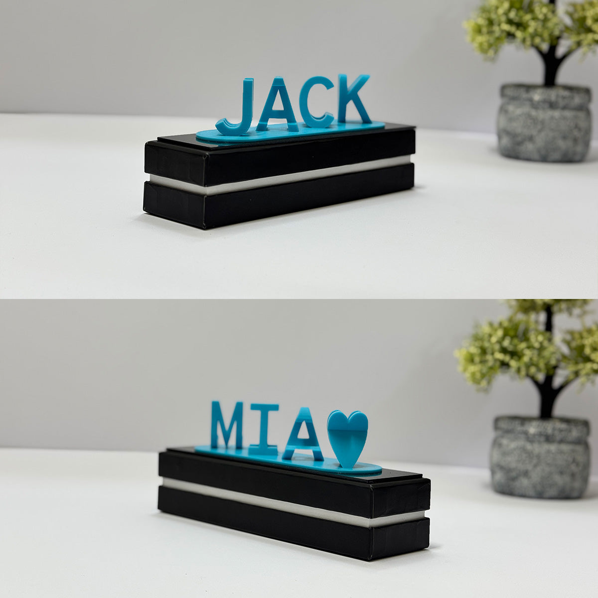 Personalized Dual Name Illusion Love – FamPrints